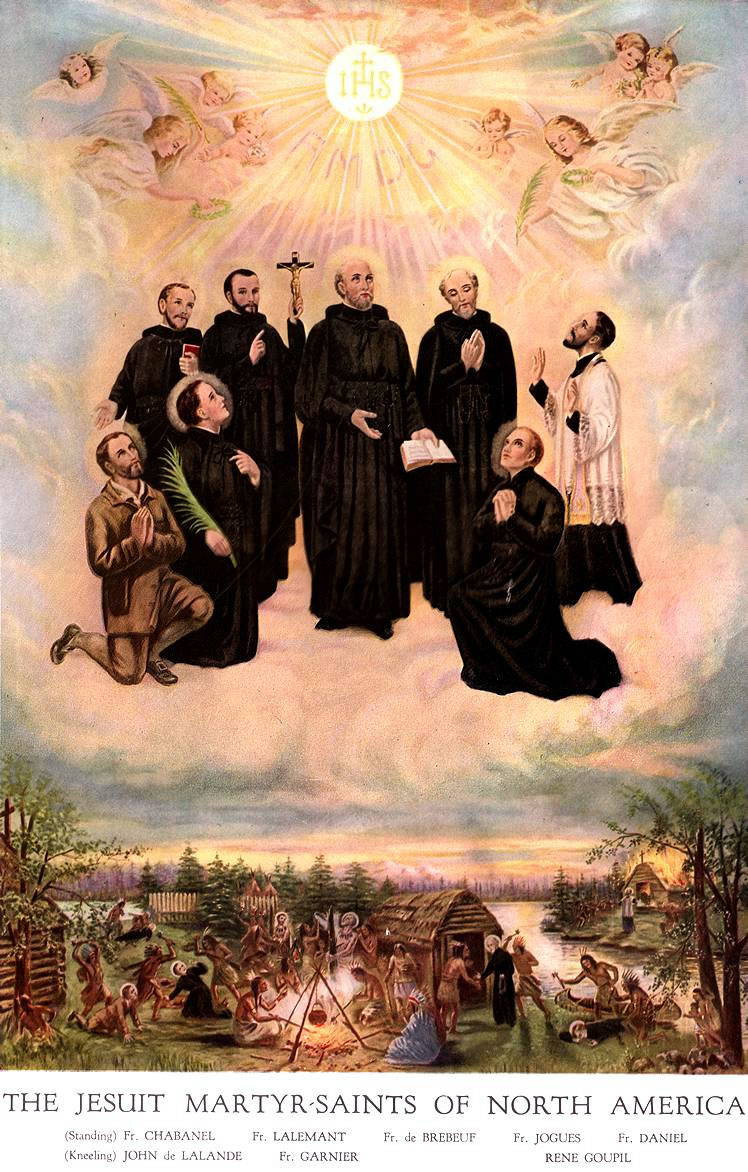 Sts. John de Brébeuf, Isaac Jogues & Comp. – Reflections on the Sacred ...